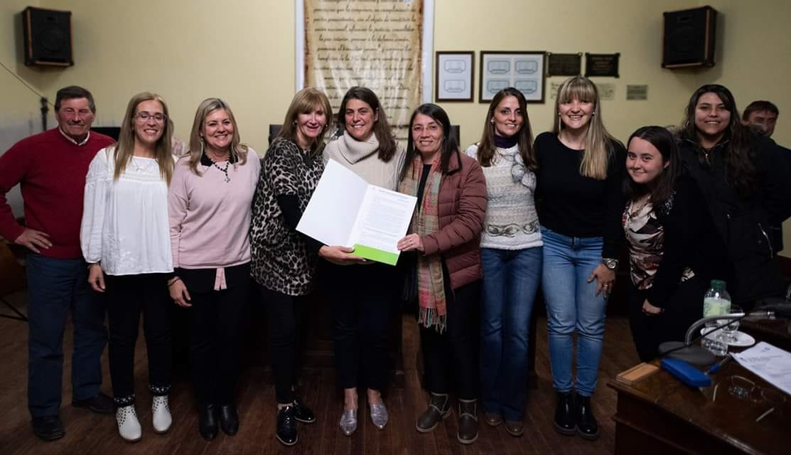 Ana Laffont se despidió de la presidencia del Concejo Deliberante con ...