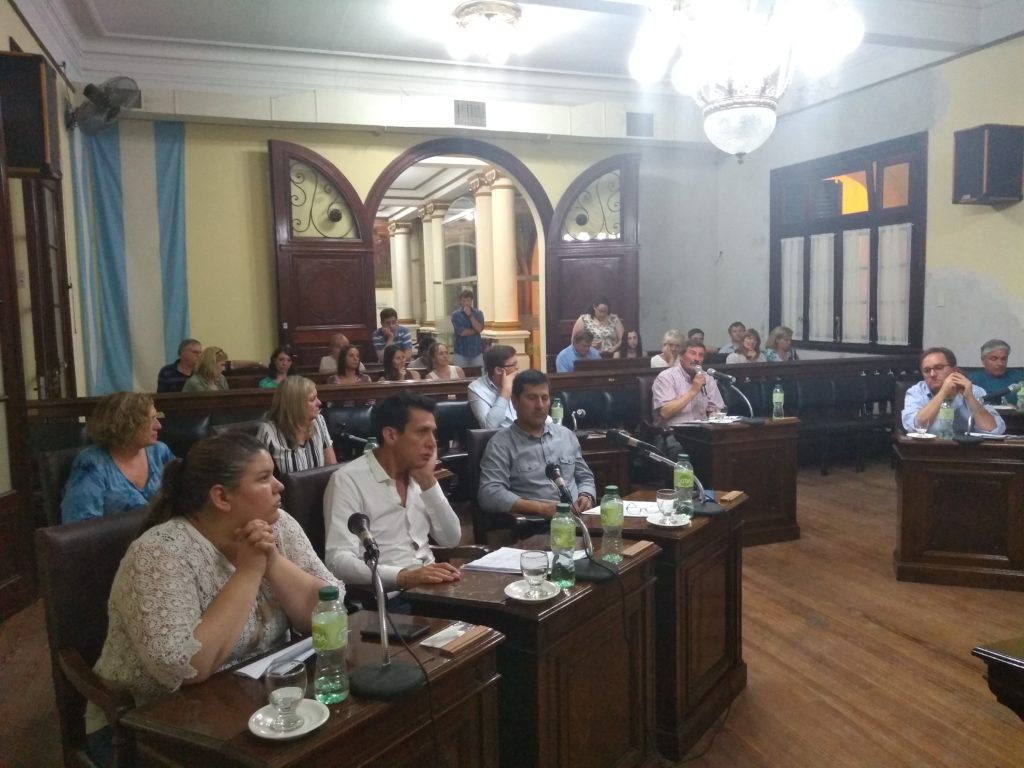 Ana Laffont se despidió de la presidencia del Concejo Deliberante con ...