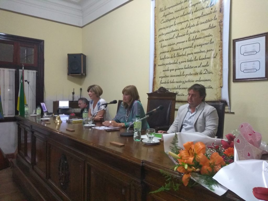 Ana Laffont se despidió de la presidencia del Concejo Deliberante con ...