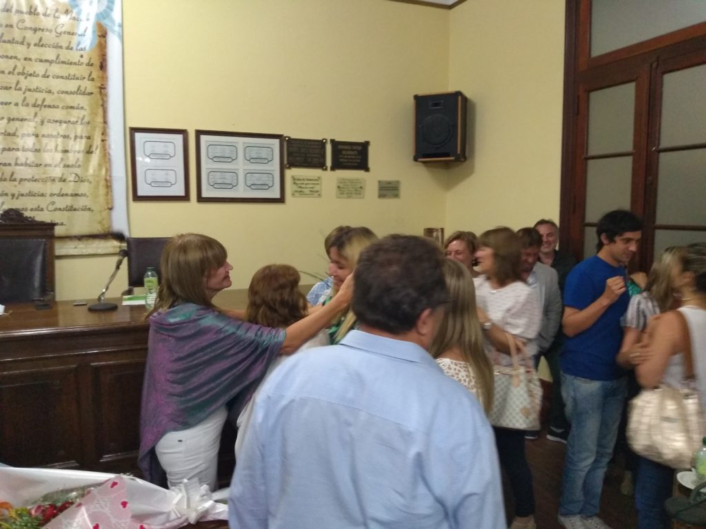 Ana Laffont se despidió de la presidencia del Concejo Deliberante con ...