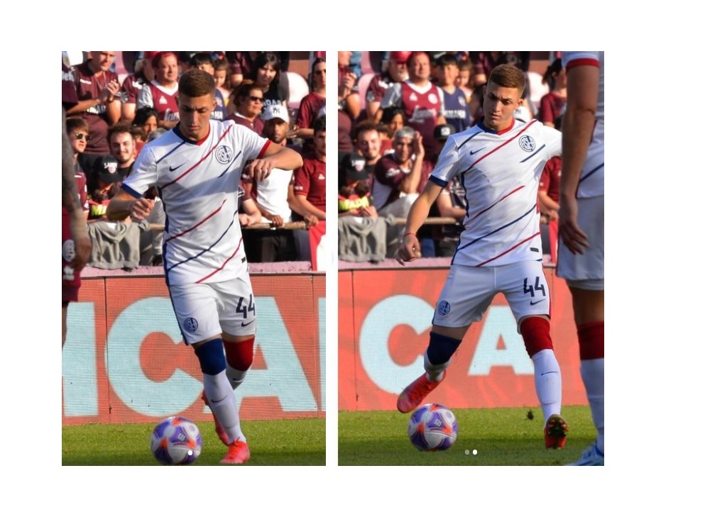 Con el 44 en su espalda, debutó en la primera de San Lorenzo Matías ...